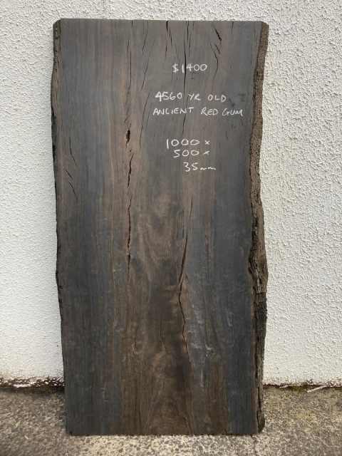 A rare piece of Australian history 4560 yr old ancient red gum slab ...