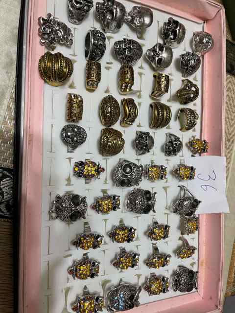 bulk lot of 45 assorted fashion rings - Unisex Jewellery in South ...