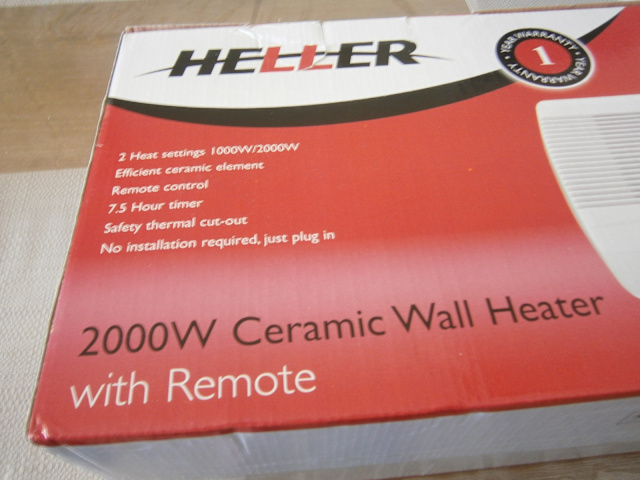Electric Ceramic Wall Heater - Air Conditioning & Heating in Paralowie ...