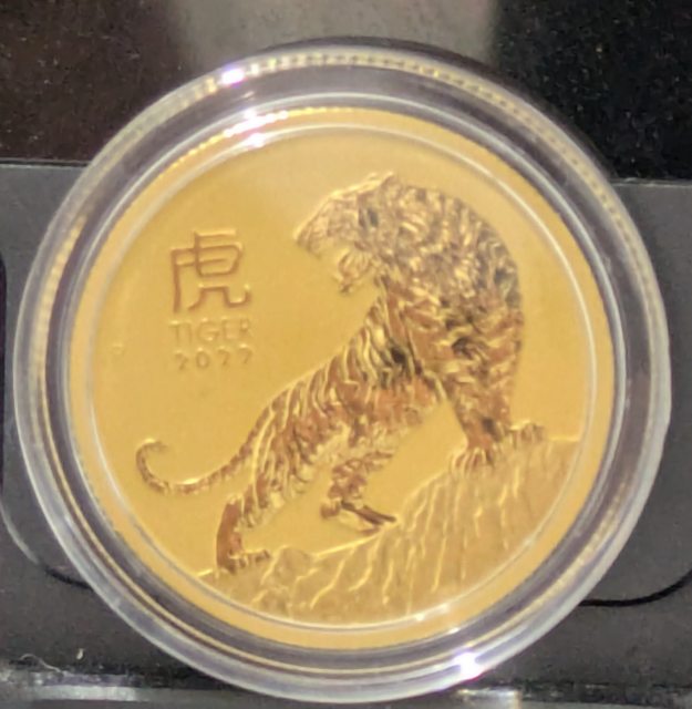 1/4 OZ Gold Coin Perth Mint Tiger 2022 - Collectables in Scoresby VIC ...