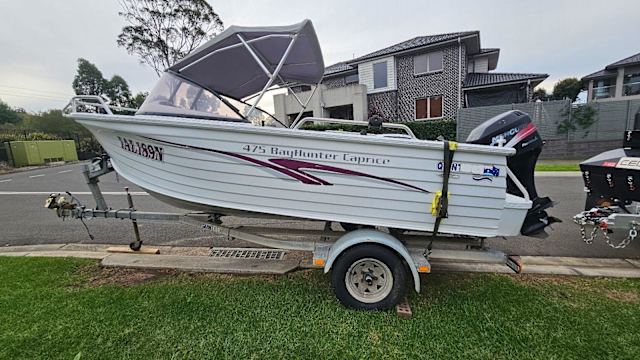 Quintrex Bay Hunter 4.75m | Motorboats & Powerboats | Gumtree Australia ...