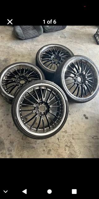 5 stud 22 wheels off VE Commodore they are multifit so would fit othe ...