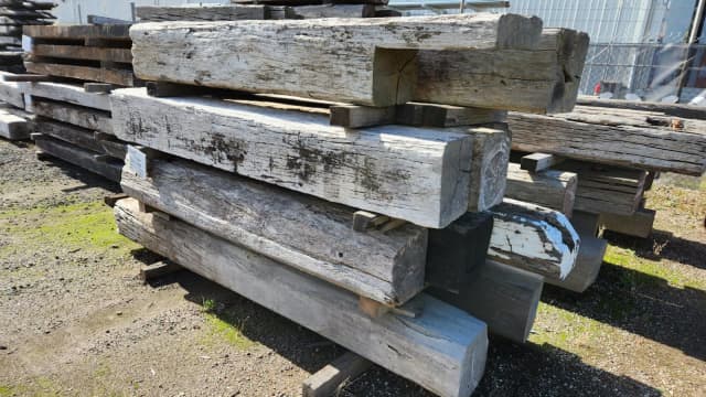 Recycled Ironbark/Jarrah Posts 300x300mm Perfect for Outdoor Seating ...