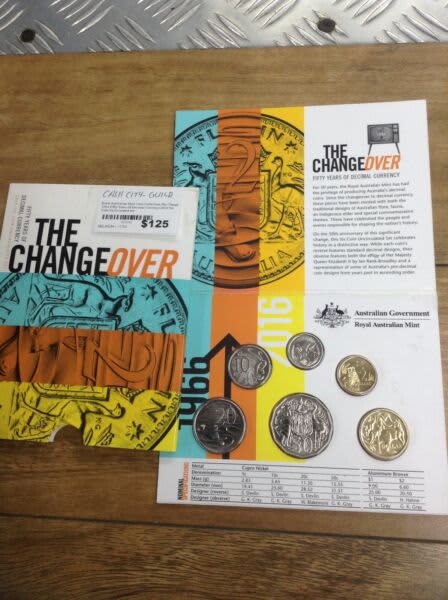 Australian mint coin collection . The change over 2016 | Collectables ...