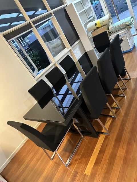 $500 Freedom Solid steel dining table high quality - Dining Tables in ...