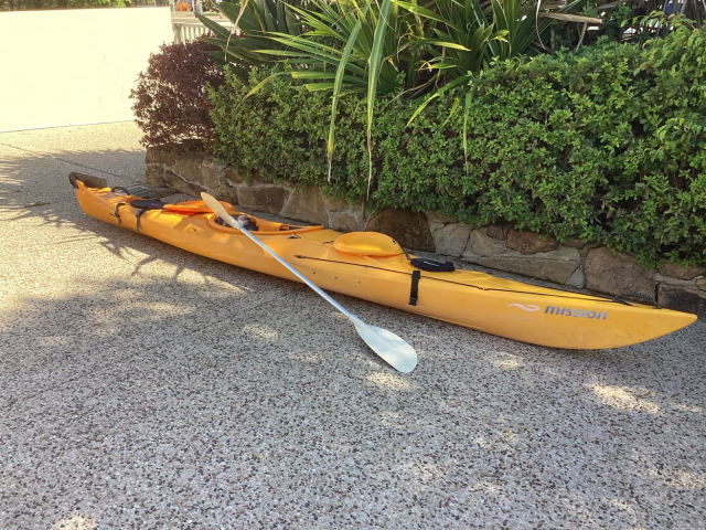 Sea kayak Mission Contour 480 plus paddle | Kayaks & Paddle | Gumtree ...