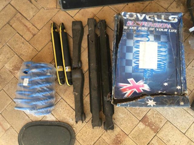 Torana rear Lovell coil springs sports shocks new trailing arms ...