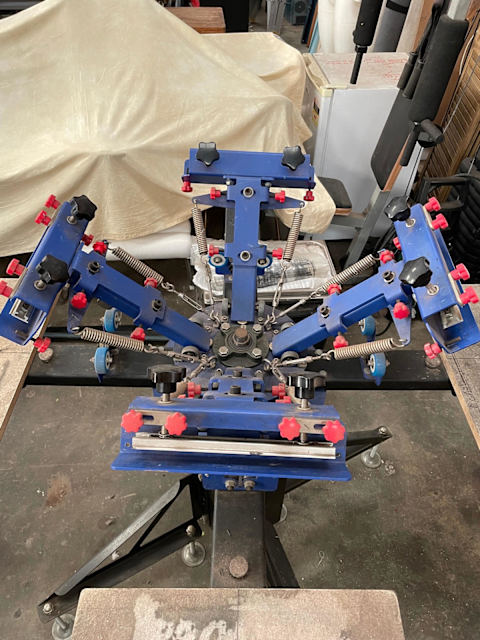 Screen printing carousel and flash dryer - Miscellaneous Goods in Perth ...