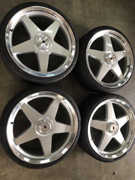 20inch stars with new tyres for Holden commodore VK VL vn vs vp Momo ...