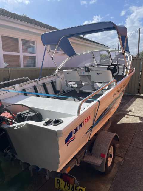 Quintrex 4.2m Estuary angler | Motorboats & Powerboats | Gumtree ...