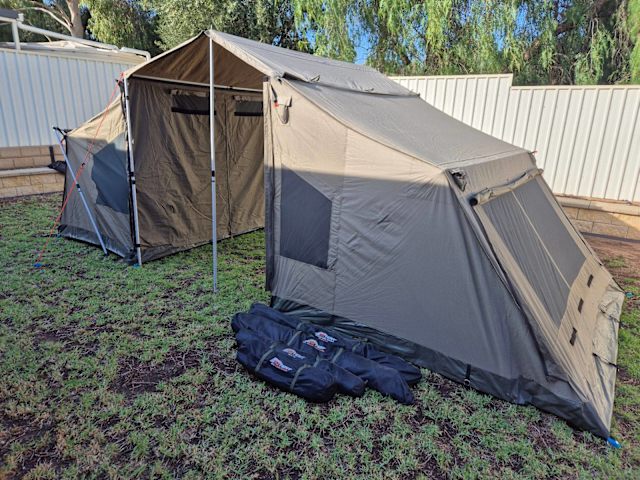 Oztent RV5 + TagAlong tent + more - Camping & Hiking in Evanston Park ...