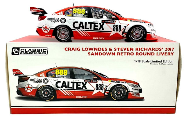 Classic Carlectables 1:18 2017 Holden VF Diecast Model Car *277818 ...