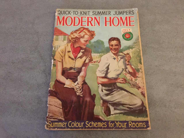 UK Modern Home July 1938 Art Deco Modernism 30s Design Graphics & Ads ...