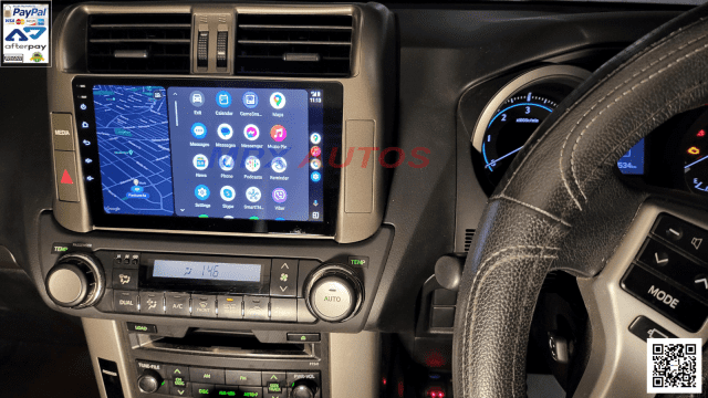 9 INCH HEAD UNIT TOYOTA PRADO 150 ZR KAKADU 09- 13 BLUETOOTH CAMERA FM ...