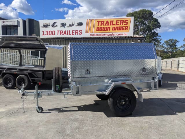 7x4 GALVANISED TRAILER WITH ALUMINIUM CANOPY | Trailers | Gumtree ...