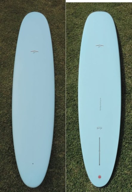 9ft3ins Ryan Engle Parallax Firewire Thunderbolt Red Surfboard ...