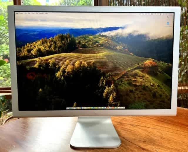 Apple A1082 HD 23 inch Cinema Display LCD Monitor comes with 90Watts ...