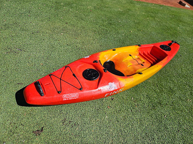 Finn Gizmo kayak with paddel | Kayaks & Paddle | Gumtree Australia ...