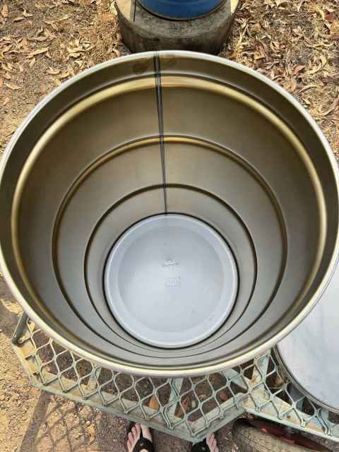 200 ltrs /44 Gallon large Drum, Clean, Container, Dry Storage, Bar ...