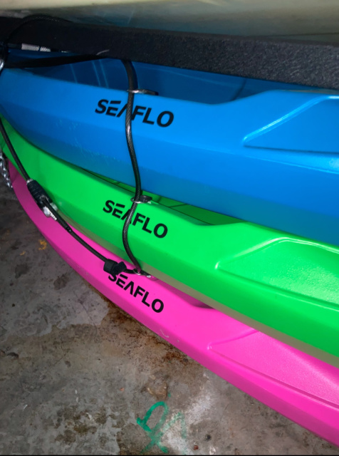 Seaflow Kids Kayaks x3 and Kayak Cart | Kayaks & Paddle | Gumtree ...