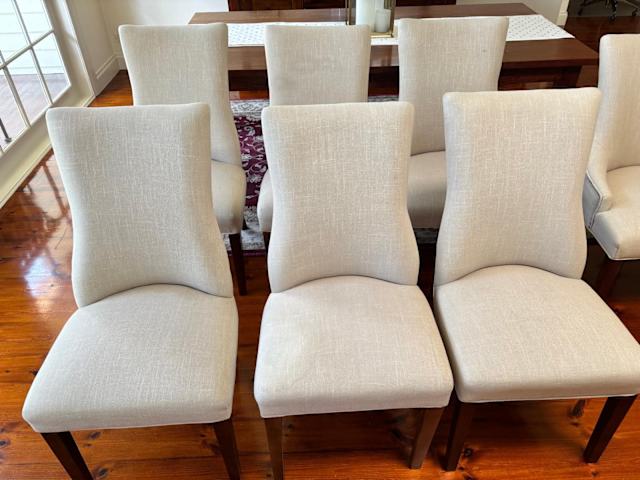 Brosa Zoe Dining Chairs x 8 - French Beige - Dining Chairs in Oakleigh ...