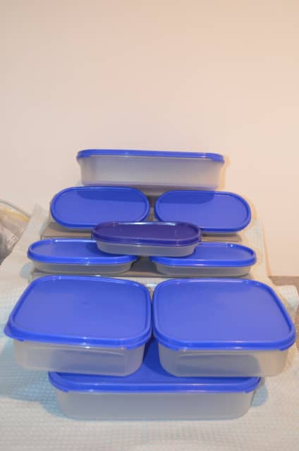 9 mixed Tupperware Stackable containers Good condition | Other Kitchen ...
