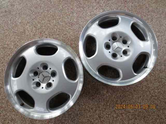 Set of 4 Mercedes Benz 17 inch Alloy Monoblock wheels | Wheels, Tyres ...