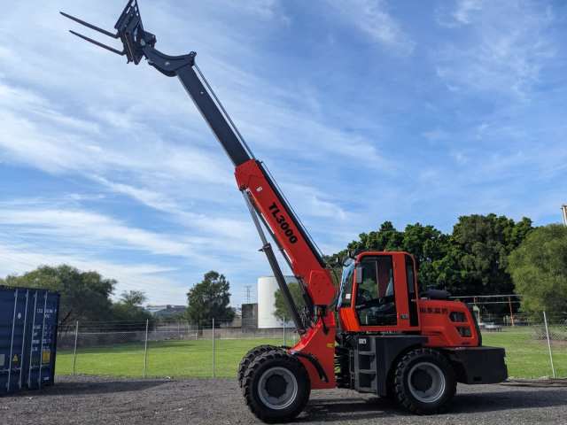 Telehandler with Rotary Forks, Bale Forks and more. New as of Oct 23 ...