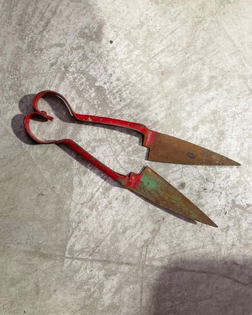 Antique C.1920’s-30’s Cast Iron Sheep Shears by Harp Brand (Austria ...