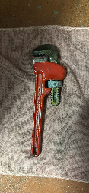 Vintage HIT DELUXE Japan 8” Pipe wrench - Hand Tools in Albion Park ...