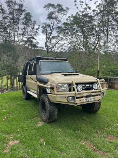 2023 TOYOTA LANDCRUISER 70 SERIES LC79 GXL 5 SP MANUAL DOUBLE C/CHAS ...