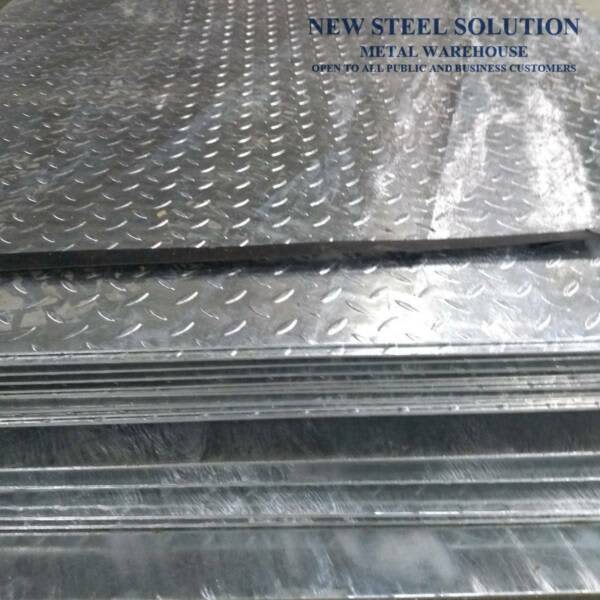 2.75MM*1.25M*2.4M HOT DIP GALVANISED CHECKER PLATE - Building Materials ...