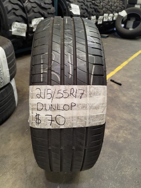 215/55R17 Dunlop USED Tyre fitted | Wheels, Tyres & Rims | Gumtree Australia Brisbane North East ...
