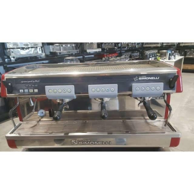 Cheap Second Hand 3 Group Nuova Simoneli Commercial Coffee Machine ...