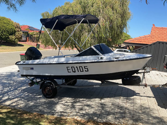 Haines hunter 146 runabout | Motorboats & Powerboats | Gumtree ...