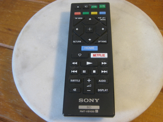 Original Genuine Sony Remote Control RMT-VB1001 Black (Tested/Working ...