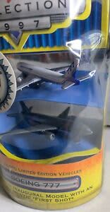 MATCHBOX TOYS INAUGURAL COLLECTION BOEING 777 200 CASTING NEW BOX 1997 ...
