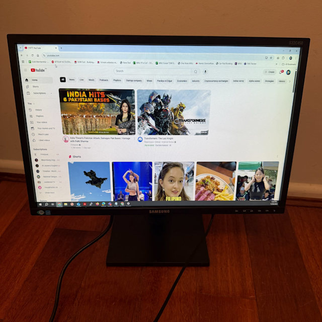 SAMSUNG S22C450B SC450 LS22C45K 21.5 LCD TFT LED WIDESCREEN MONTIOR ...