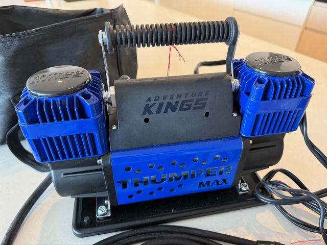 Kings Thumper Max Dual Air Compressor | Caravan & Campervan Accessories ...