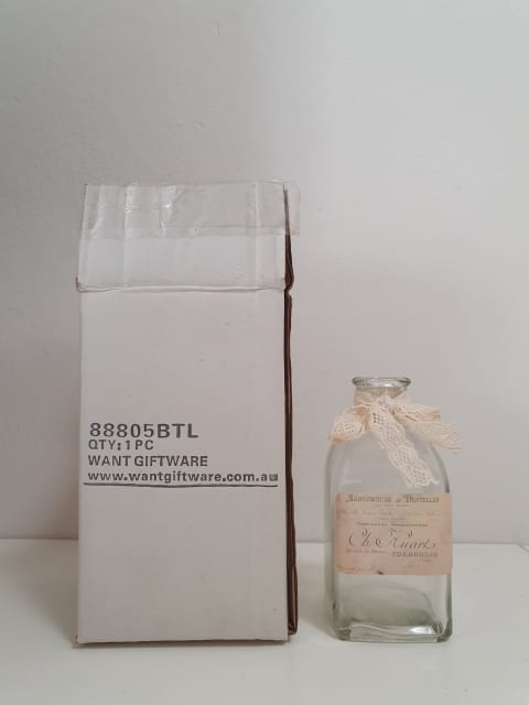 (brand new) vintage bottle French design from Want giftware ...