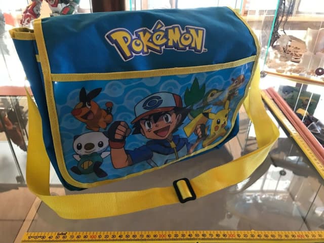 Pokemon Nintendo Game Freak Crossbody Satchel School Library Games Bag ...
