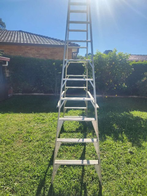 Herringbone ladder. - Ladders & Scaffolding in Sydney City NSW ...