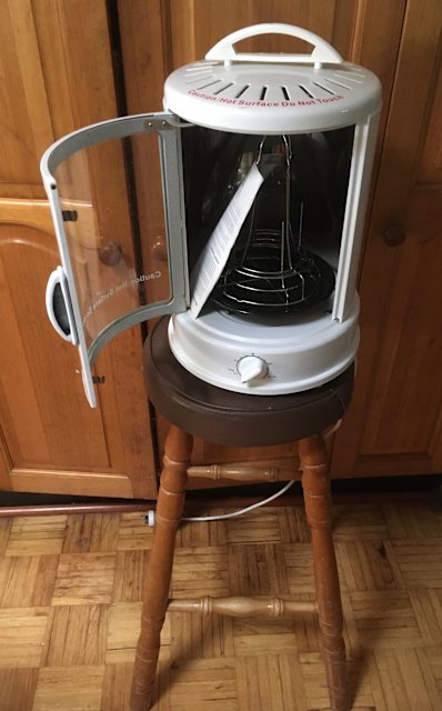 Rotisserie Oven Vertical Fat-Free Family size Mistral MR550 As new ...