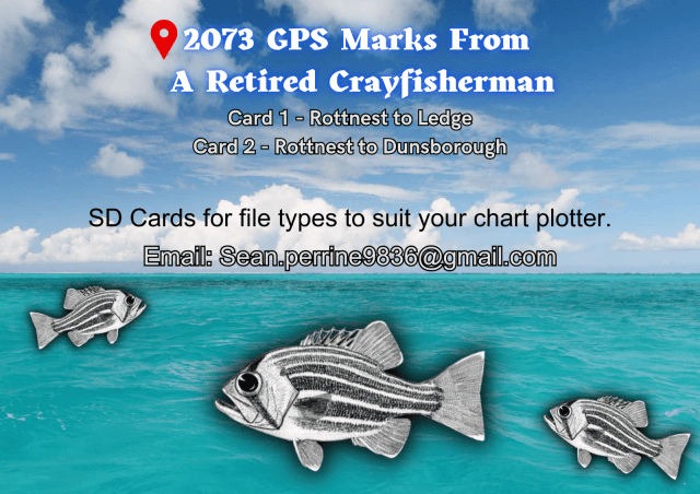 Demersal Fishing marks / Cray fishing spots NOR and SOR | Boat ...