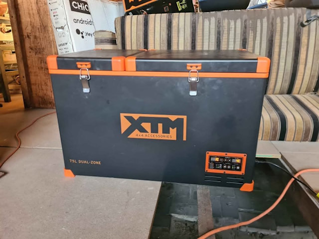 OFFROAD CAMPING XTM 75L Dual Zone Fridge Freezer in Original Box ...
