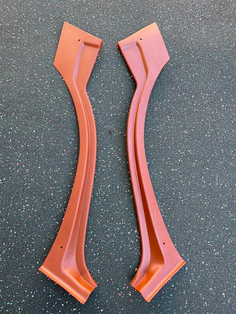 FORD XW XY GT GS SADDL DOG LEG WHEEL ARCH TRIM KIT BRAND NEW | Other ...