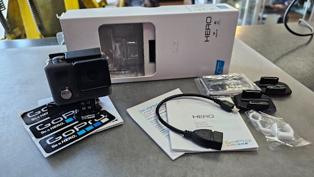 GOPRO HERO ACTION CAMERA HWBL1 *AS NEW* - GoPro & Action Cameras in ...