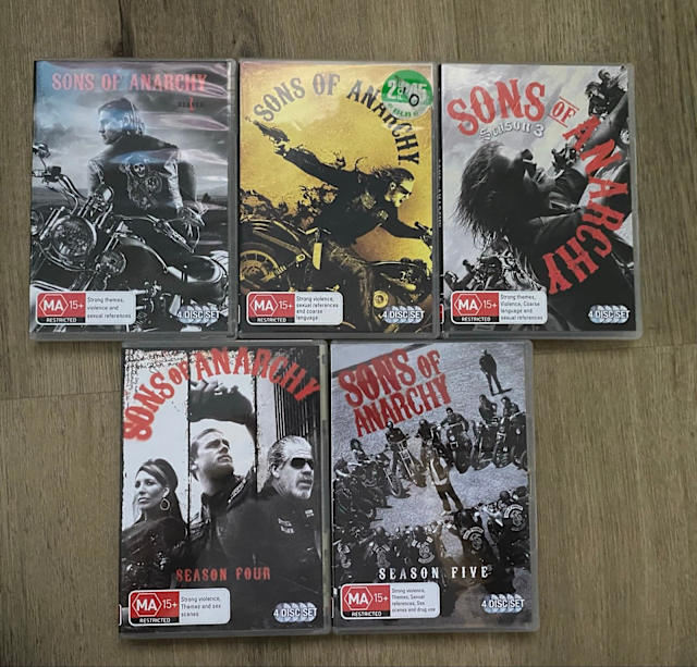 Sons of Anarchy - seasons 1-5 - CDs & DVDs in Kingsley WA | Gumtree Australia