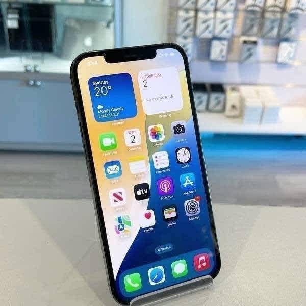 iPhone 12 Pro Max 128G Graphite AS NEW CONDITION TAX INVOICE iOS 18 ...