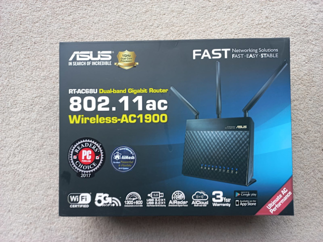 Asus Wireless Router RT-68U / AC1900 - Modems & Routers in Clarence ...
